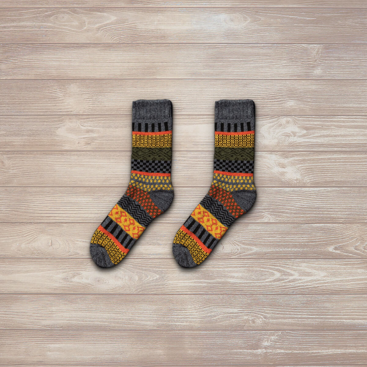 Svea - Grey (1 Pair) - Nordic Socks UK